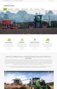 Field Fare Farmers | Brochure Web Design | Whitchurch